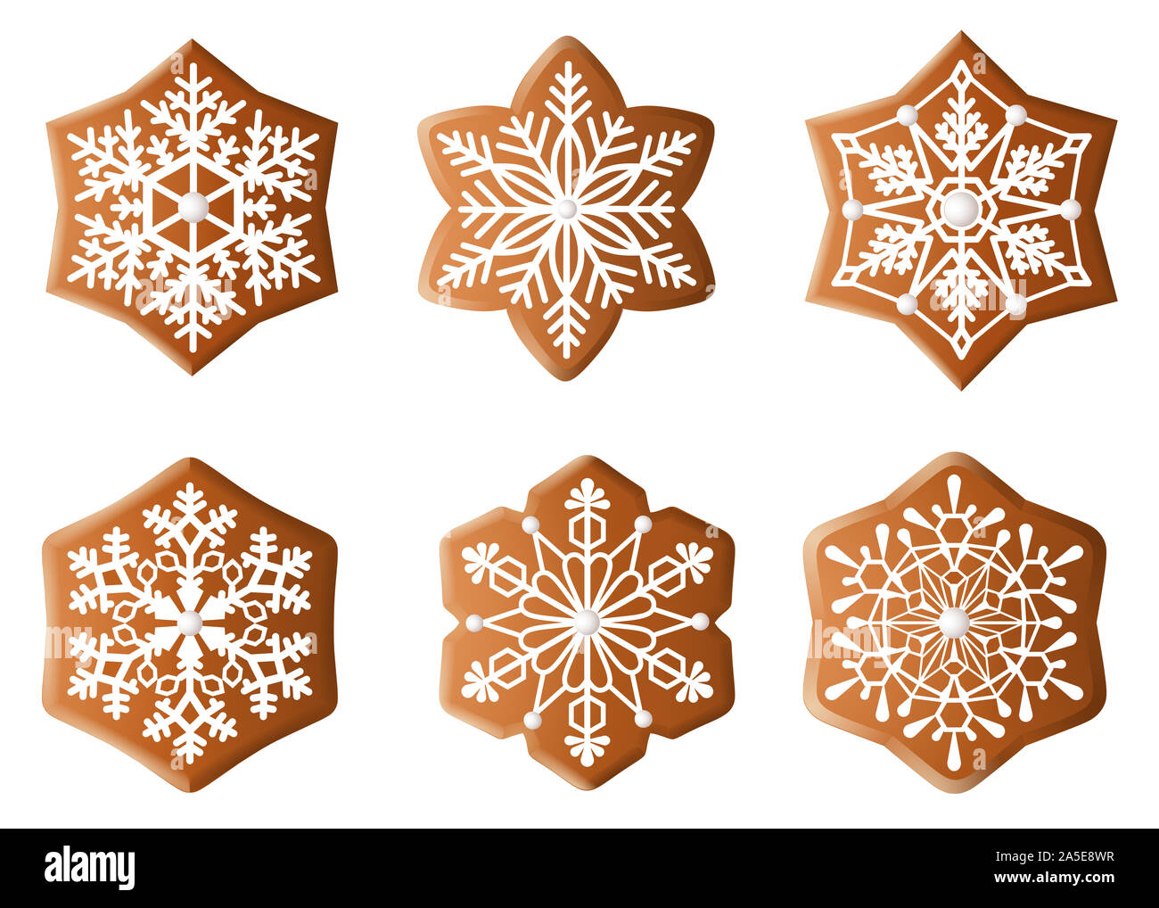 Gingerbread icon hi-res stock photography and images - Alamy