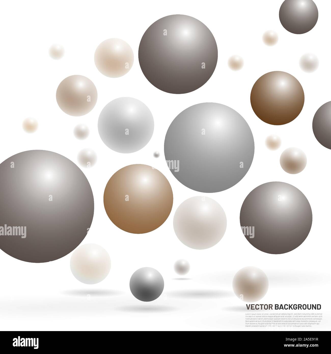 Vector ball with shadow on a white background Stock Vector Image & Art ...