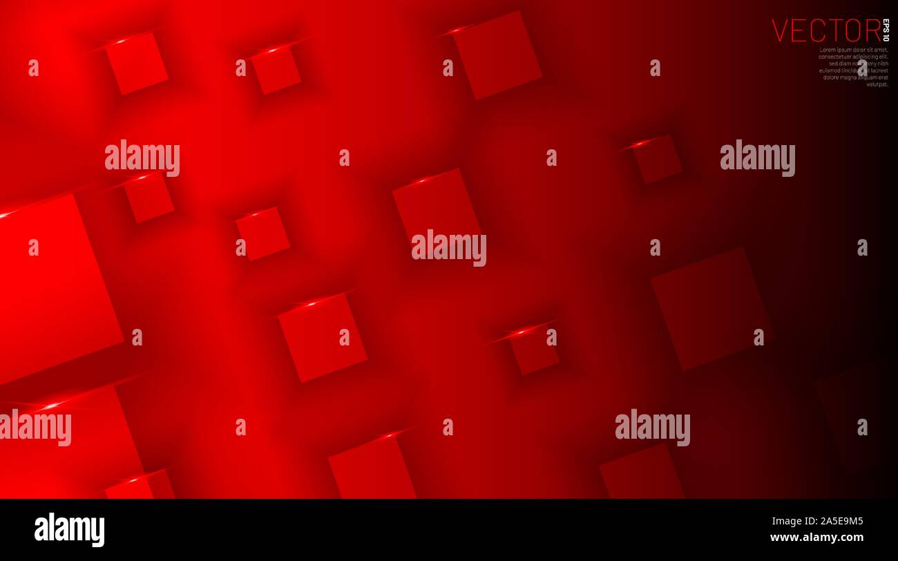 Vector red box Abstract background Gray blank Stock Vector Image & Art ...