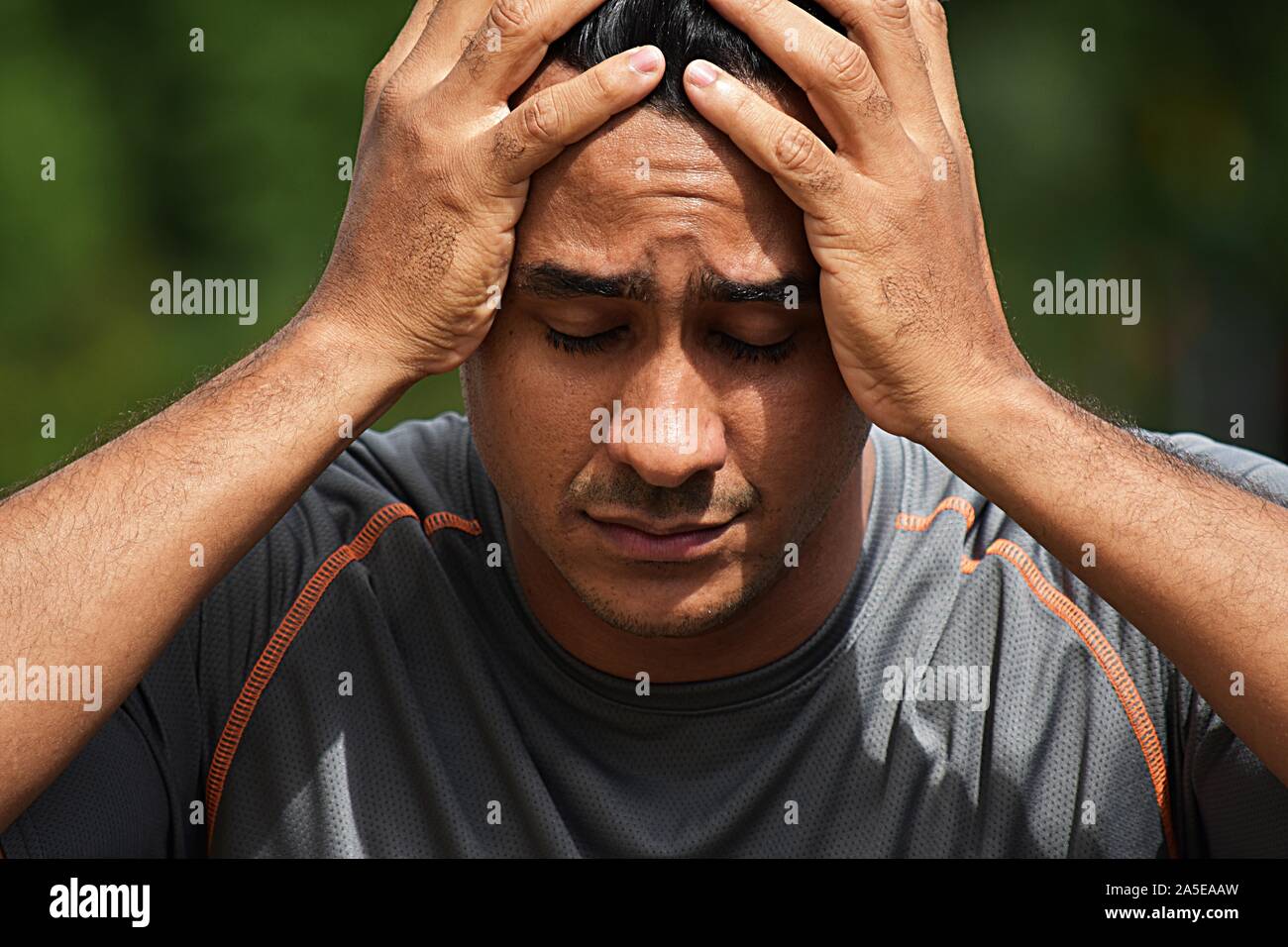 Anxious athlete hi-res stock photography and images - Alamy