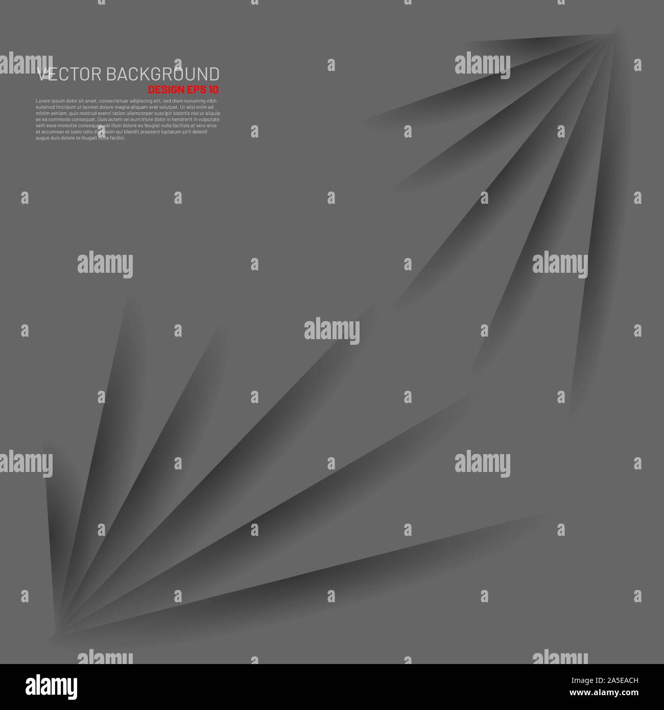 Vector background layer of gray paper with space for text and message ...