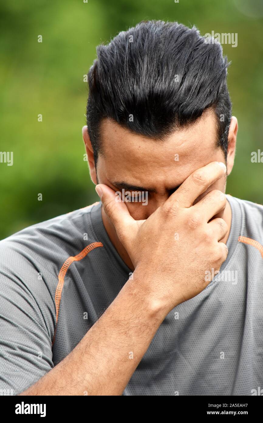 Depressed athlete hi-res stock photography and images - Alamy