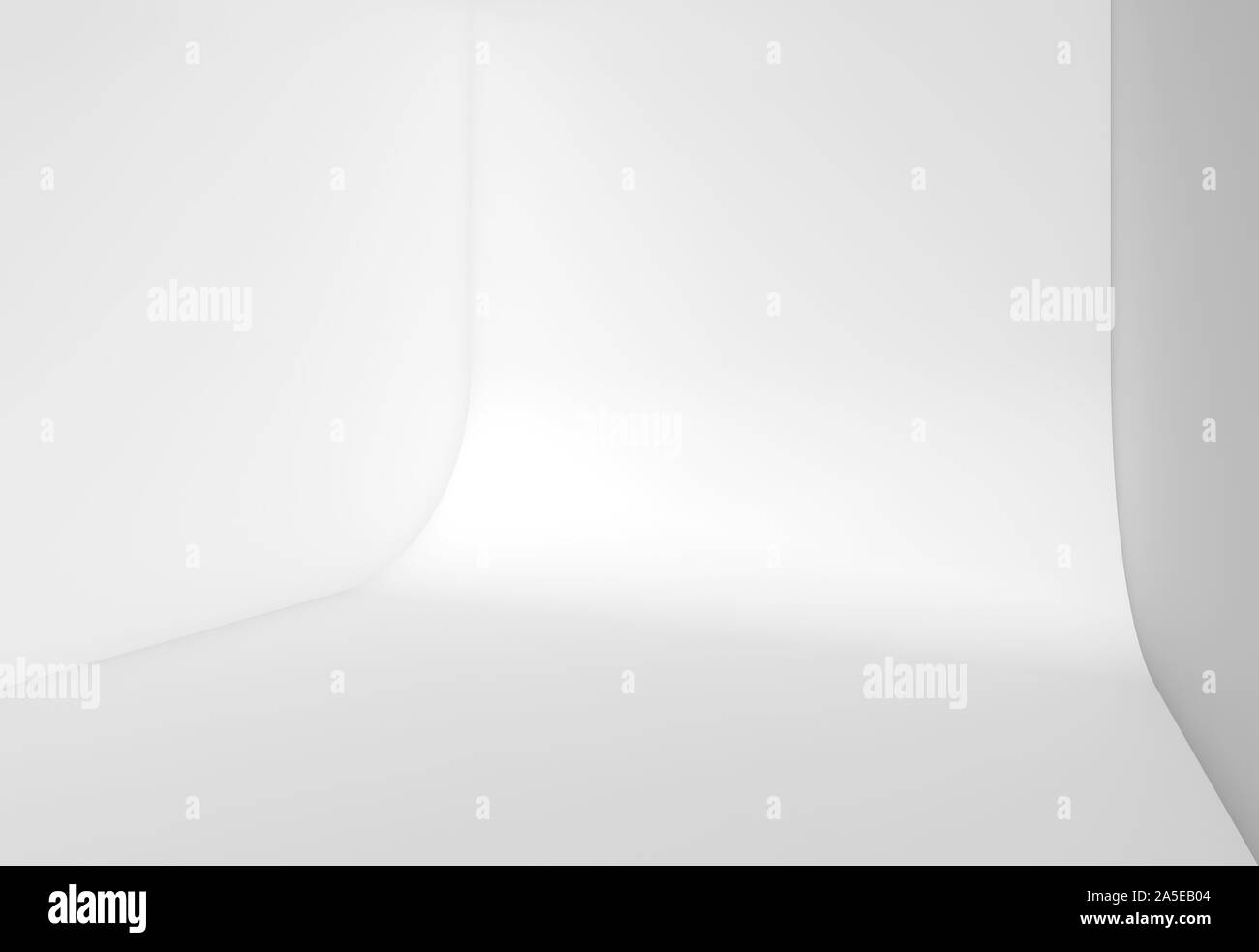 Abstract white empty studio interior background, blank room with ...