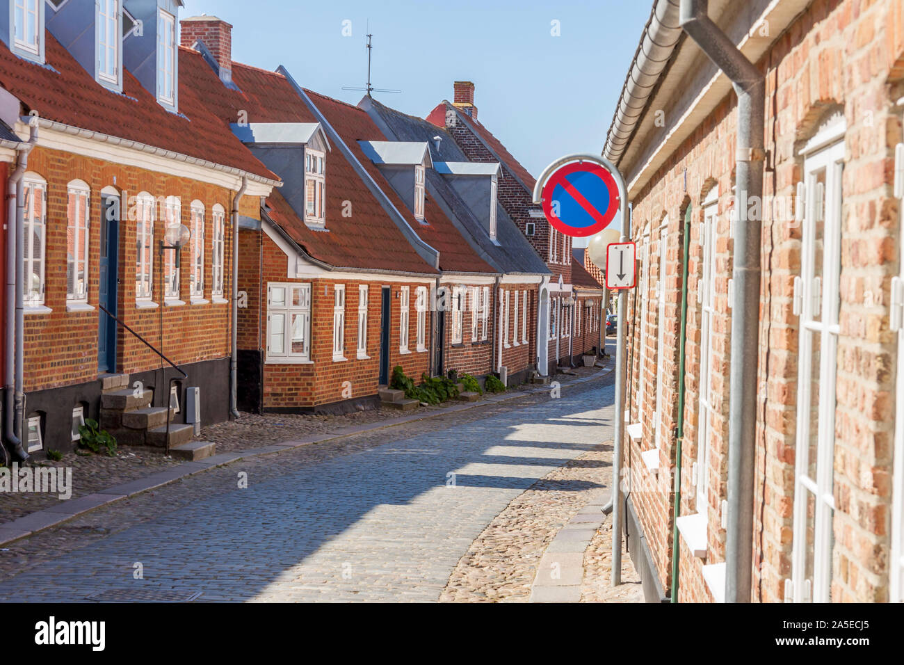 Ringkobing old beauty town in Denmark, Europe Stock Photo - Alamy