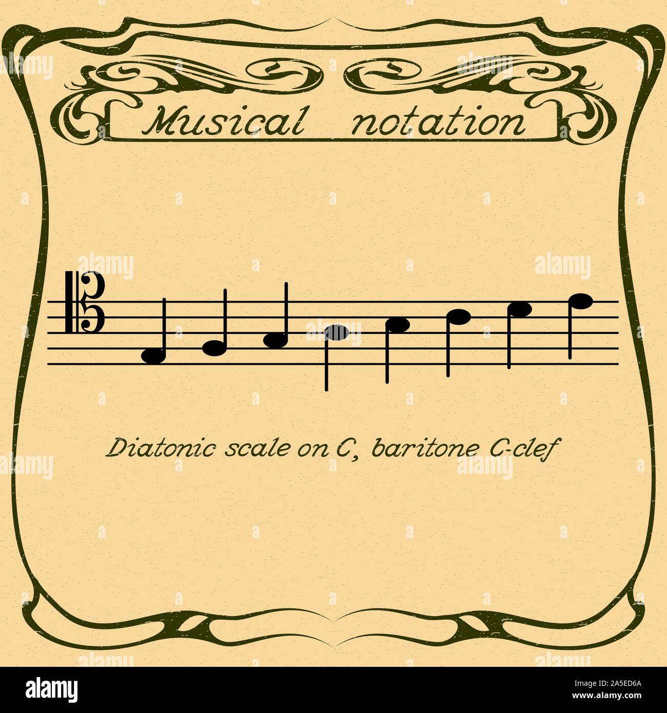 C Clef High Resolution Stock Photography and Images - Alamy