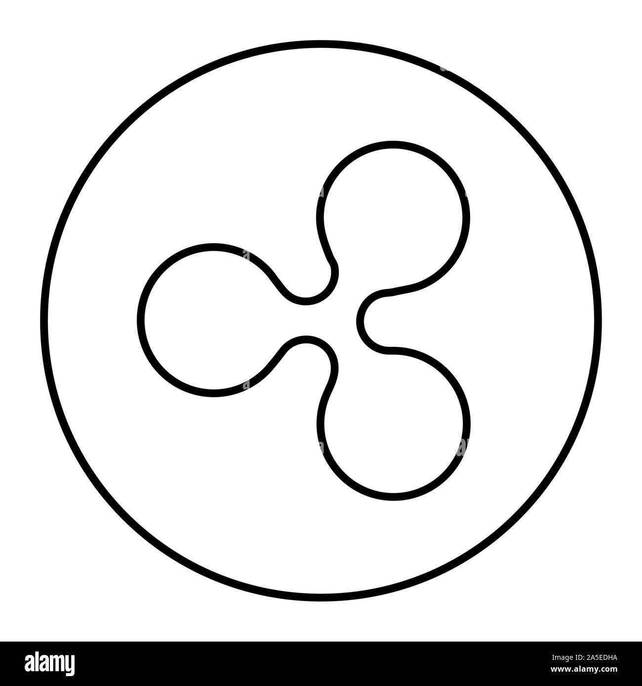 Ripple icon vector vectors hi-res stock photography and images - Alamy