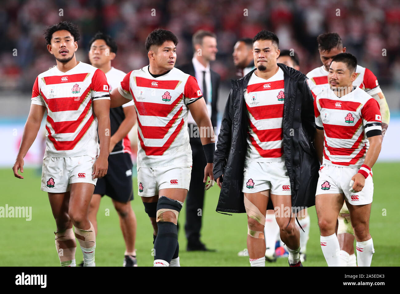 Tokyo, Japan. 20th Oct, 2019. (L-R) Ryohei Yamanaka, Kazuki Himeno, Yu ...
