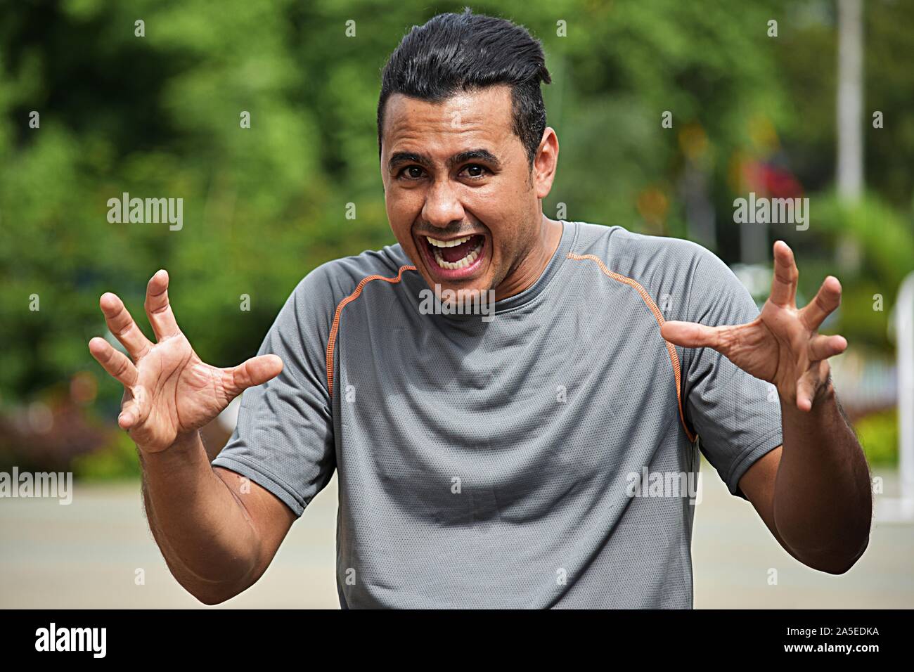 Startled individual hi-res stock photography and images - Alamy