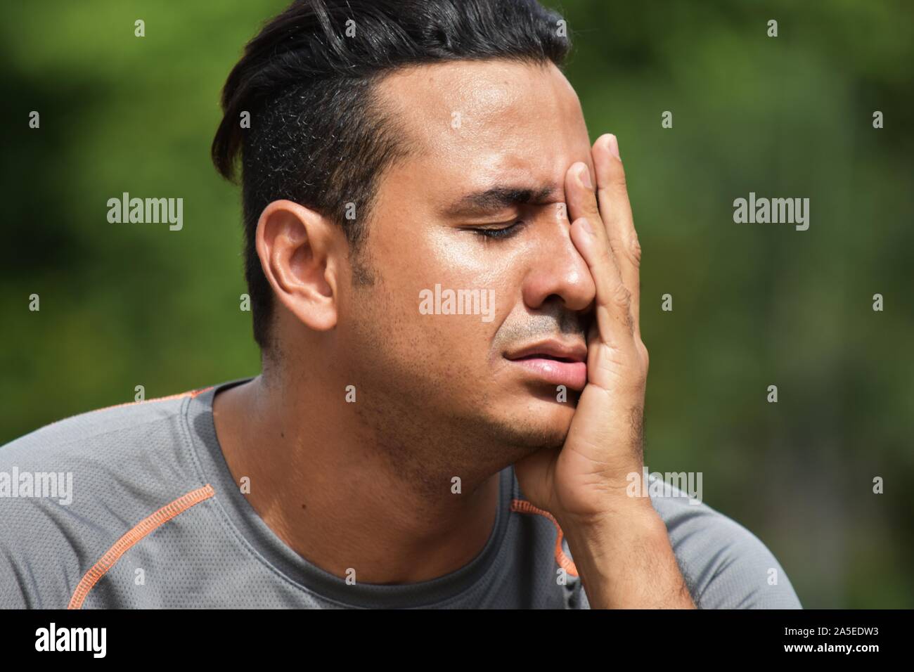Anxious athlete hi-res stock photography and images - Alamy
