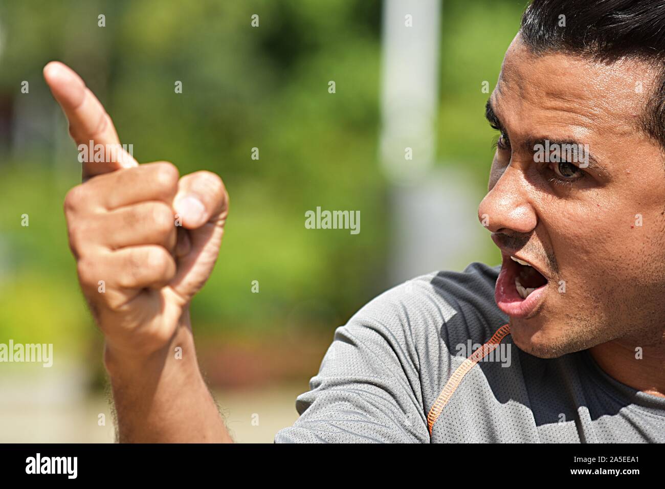 Contestant angry hi-res stock photography and images - Alamy