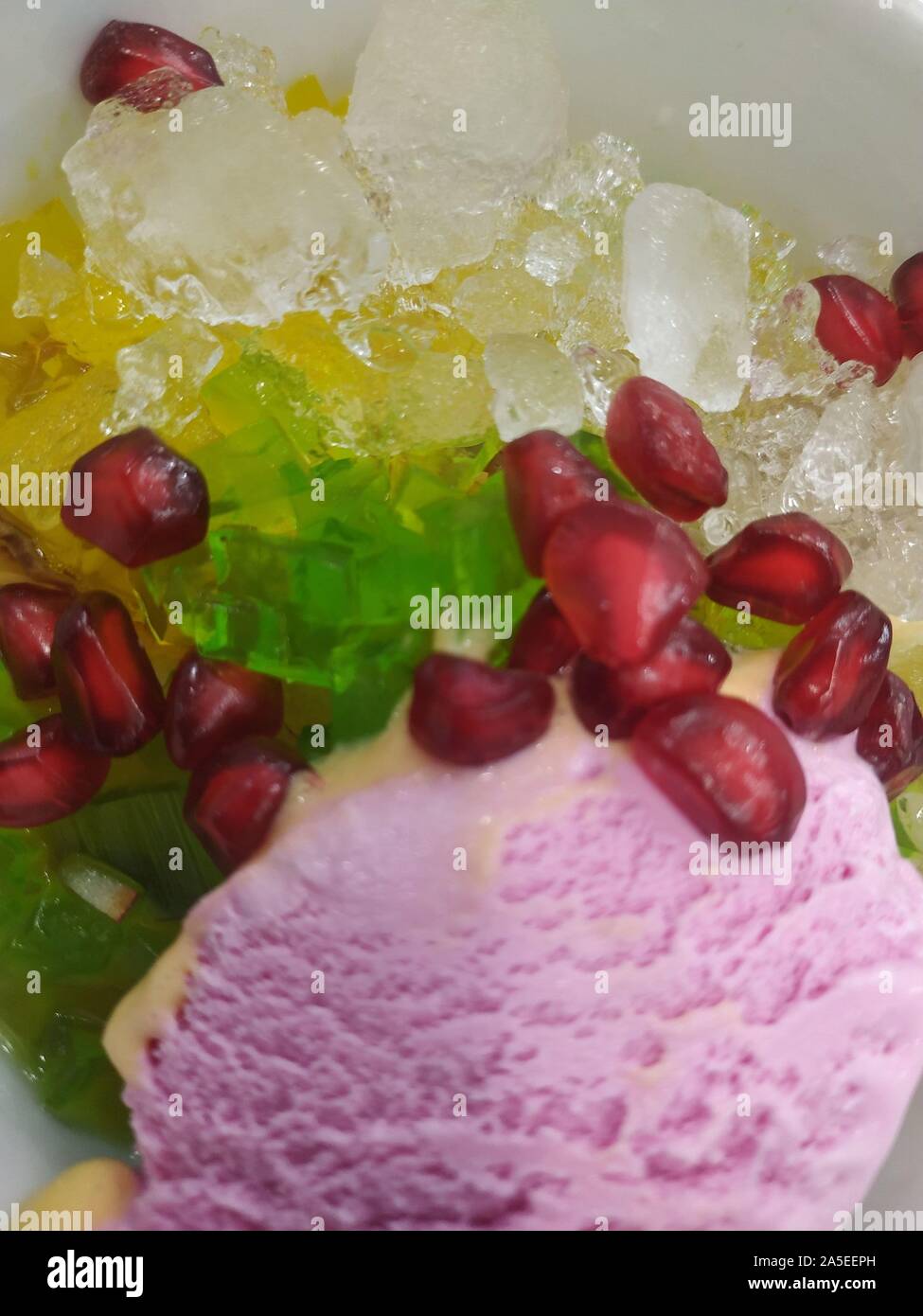 Faluda made of Bangladeshi variety of fruit Stock Photo - Alamy