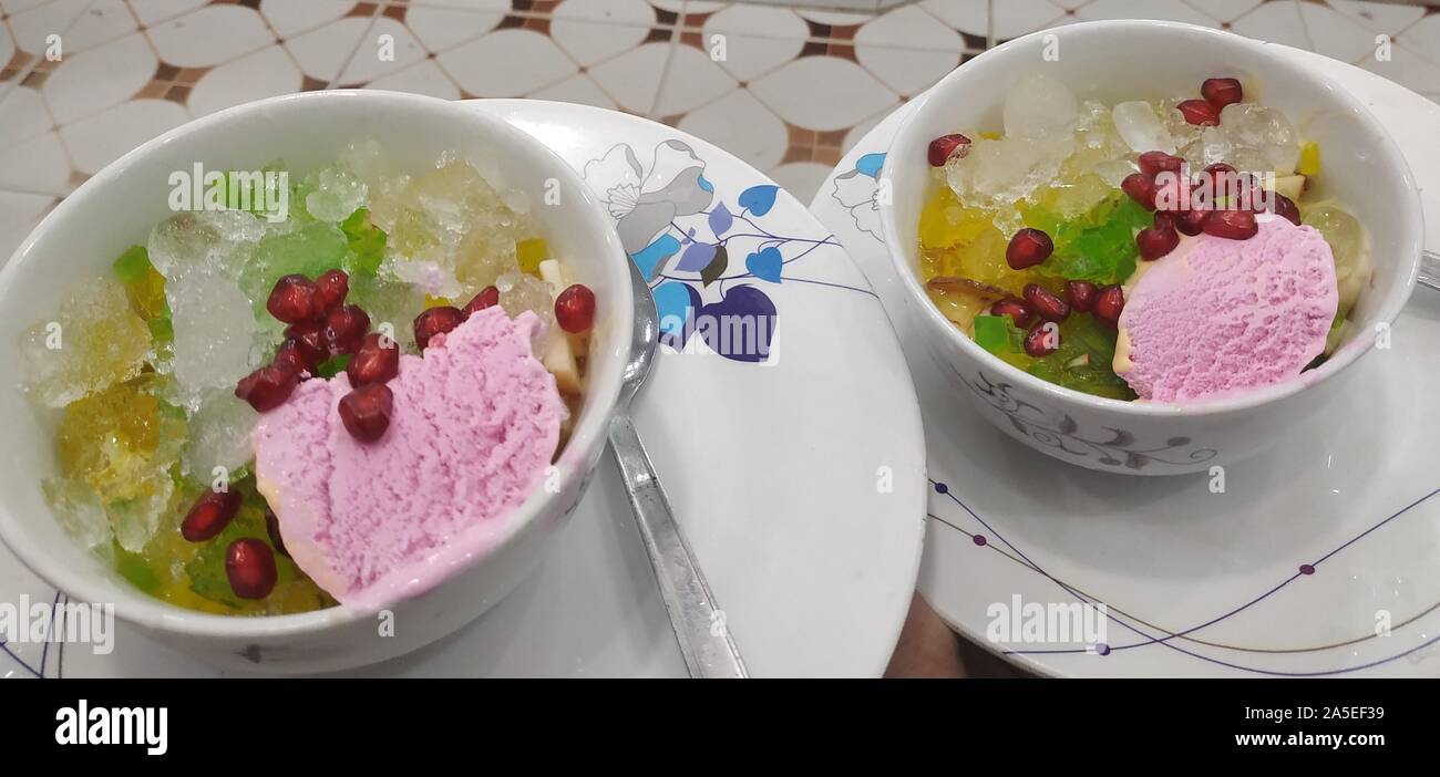 Faluda made of Bangladeshi variety of fruit Stock Photo - Alamy