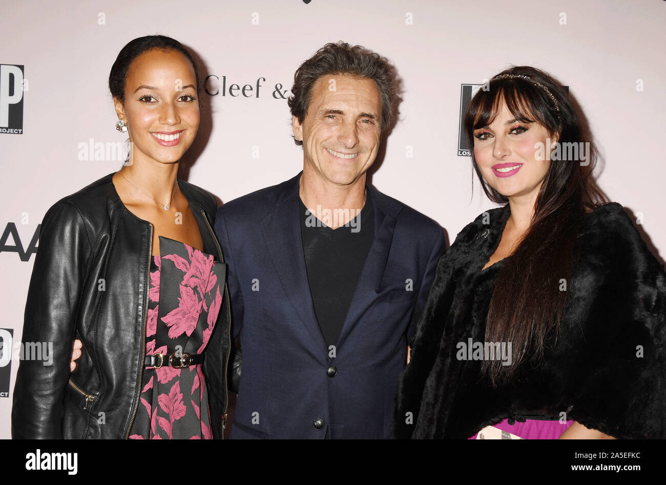 LOS ANGELES, CA - OCTOBER 19: (L-R) Cindy Cederlund, Lawrence Bender ...