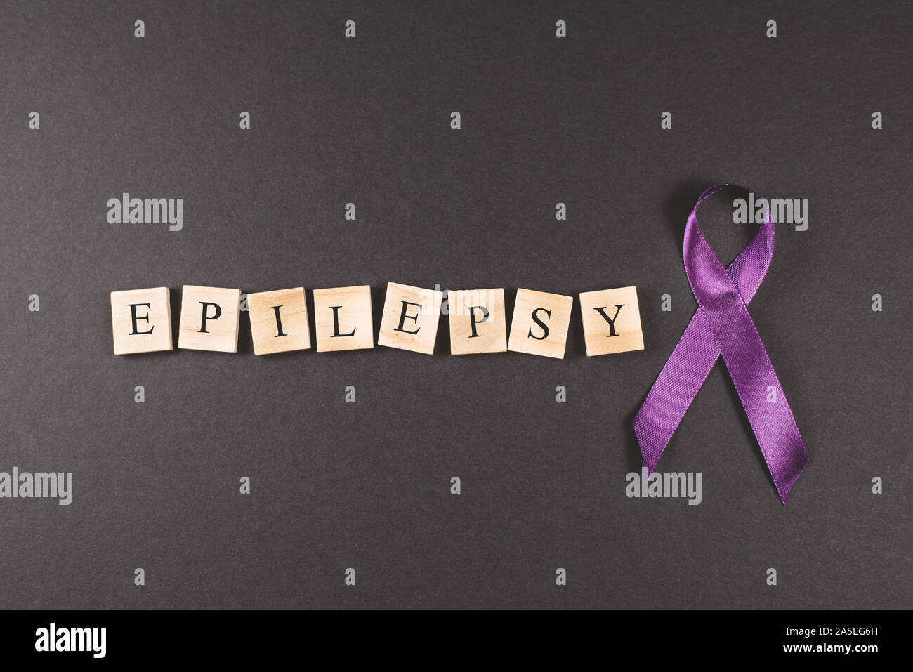 Epilepsy awareness ribbon hi-res stock photography and images - Alamy