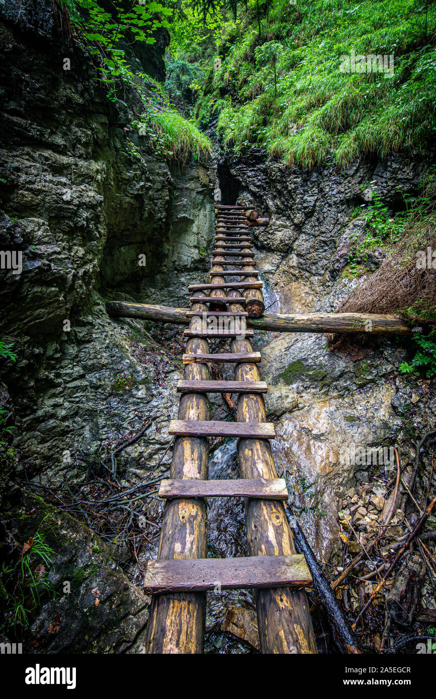 Sucha Bela, Slovenský raj - Slovakia Stock Photo - Alamy