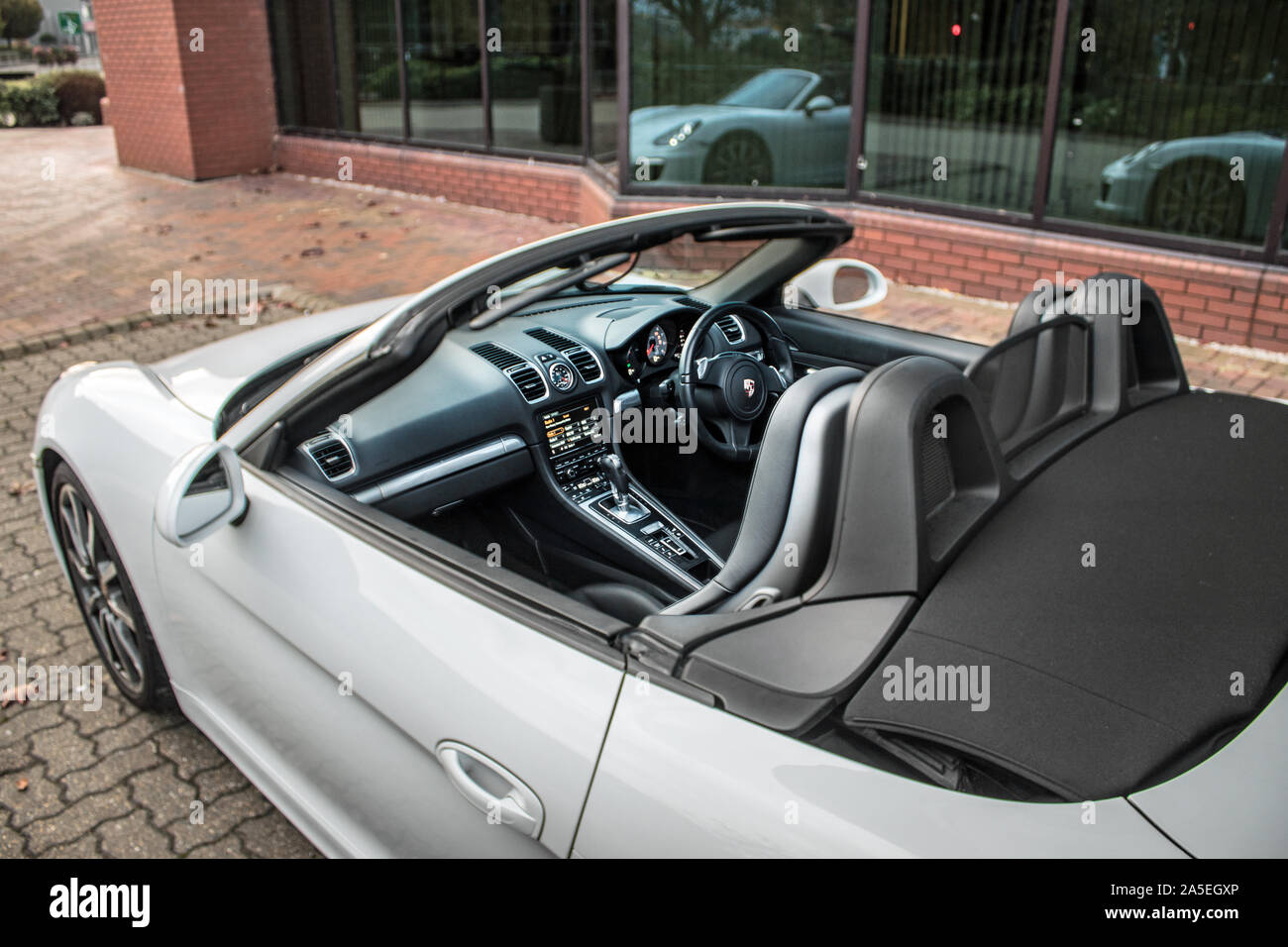 Porsche 981 Boxster Stock Photo - Alamy