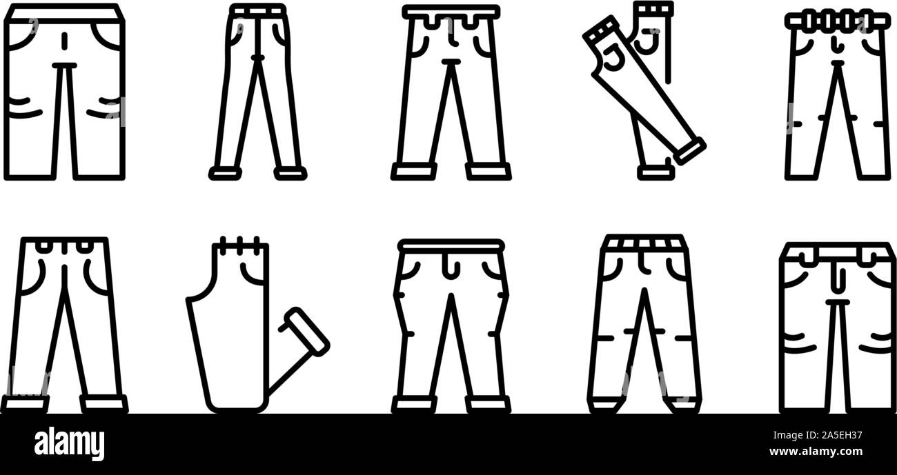 Skinny jeans men Stock Vector Images - Alamy