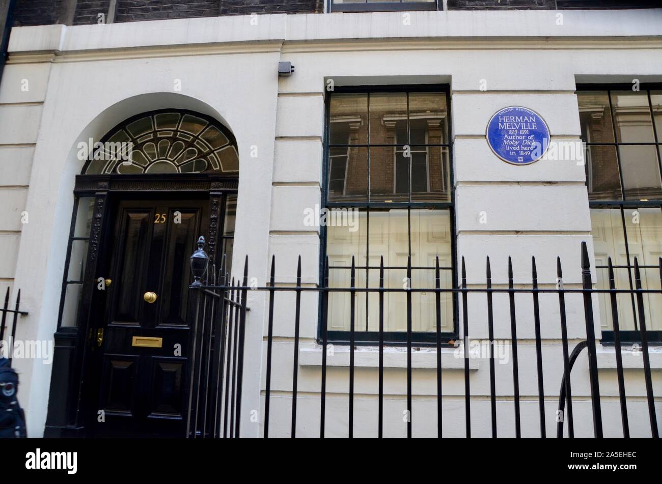 craven street home of moby dick author herman melville london england ...