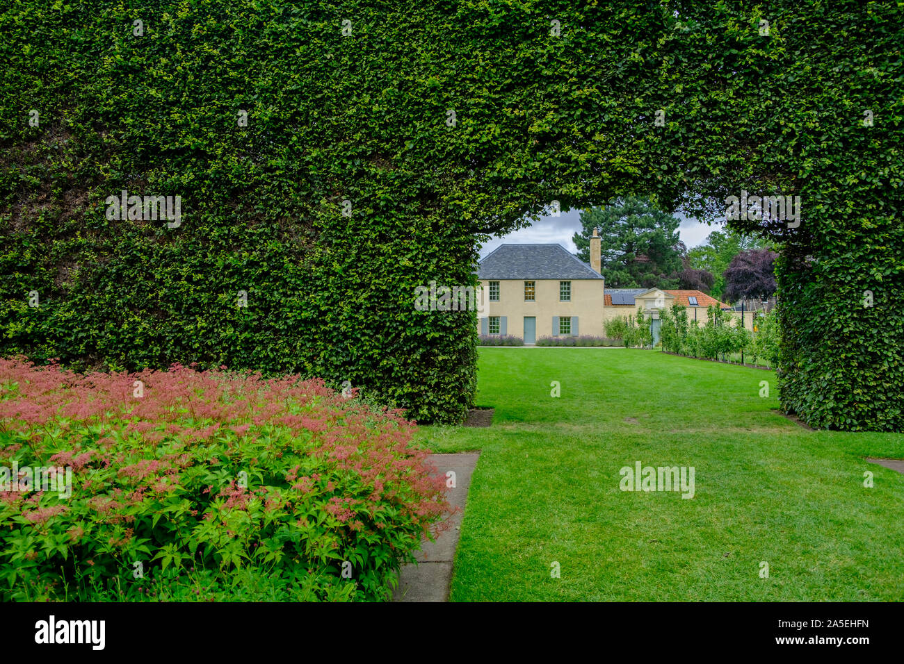 Opening in hedge hi-res stock photography and images - Alamy