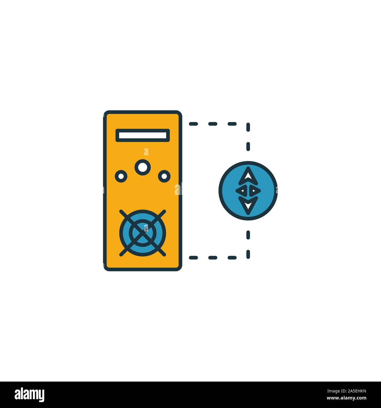 Ethereum Mining Icon Set Four Elements In Diferent Styles From Crypto Currency Icons Collection