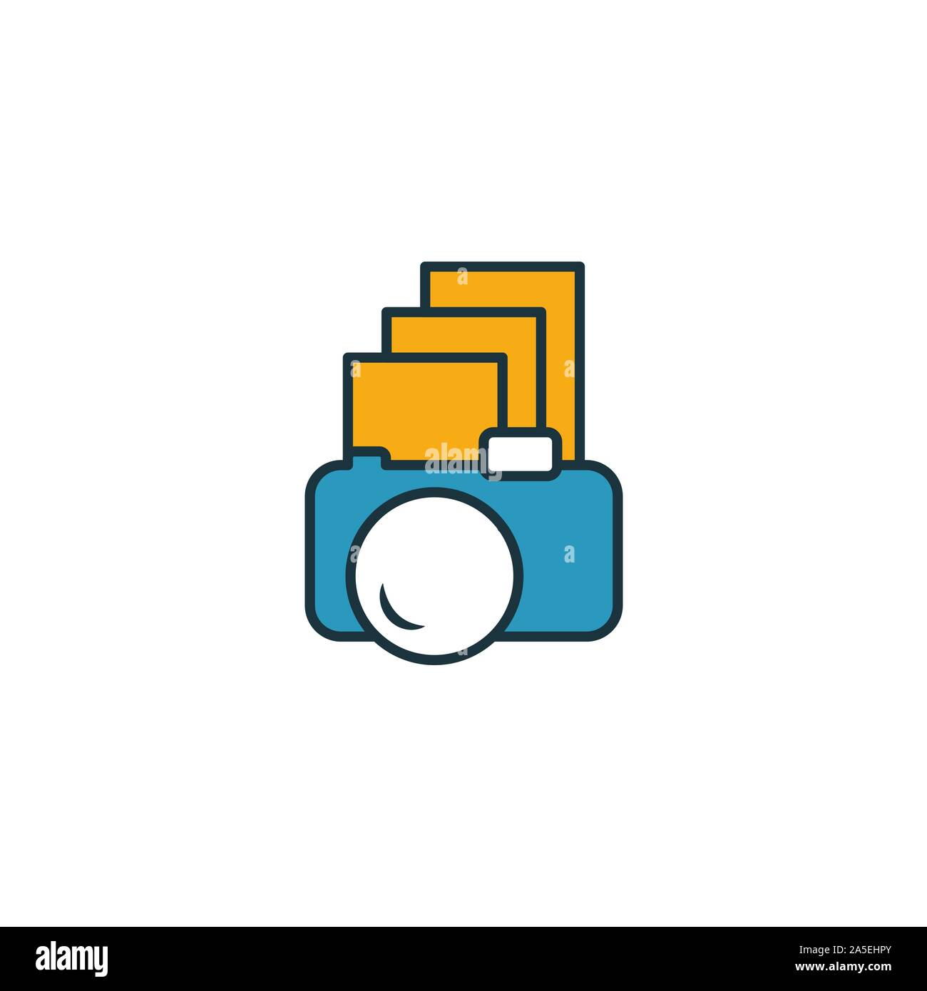 Photography icon set. Four elements in diferent styles from design ui ...