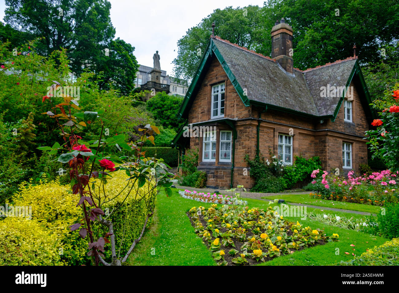 Gingerbread House or Gardeners Cottage, a beautiful traditional house ...