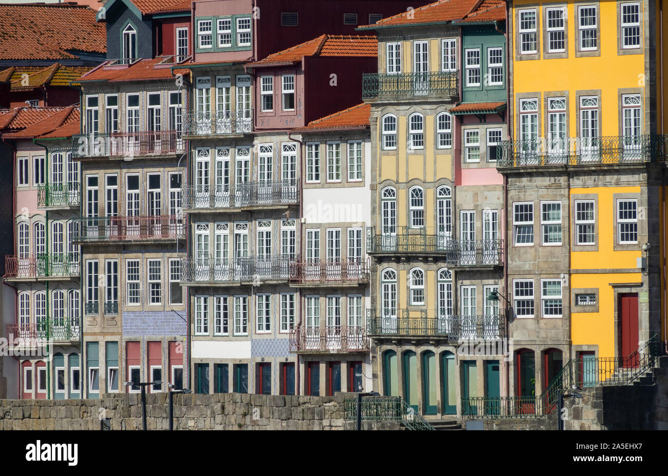 Traditional houses of Porto, Portugal Stock Photo - Alamy