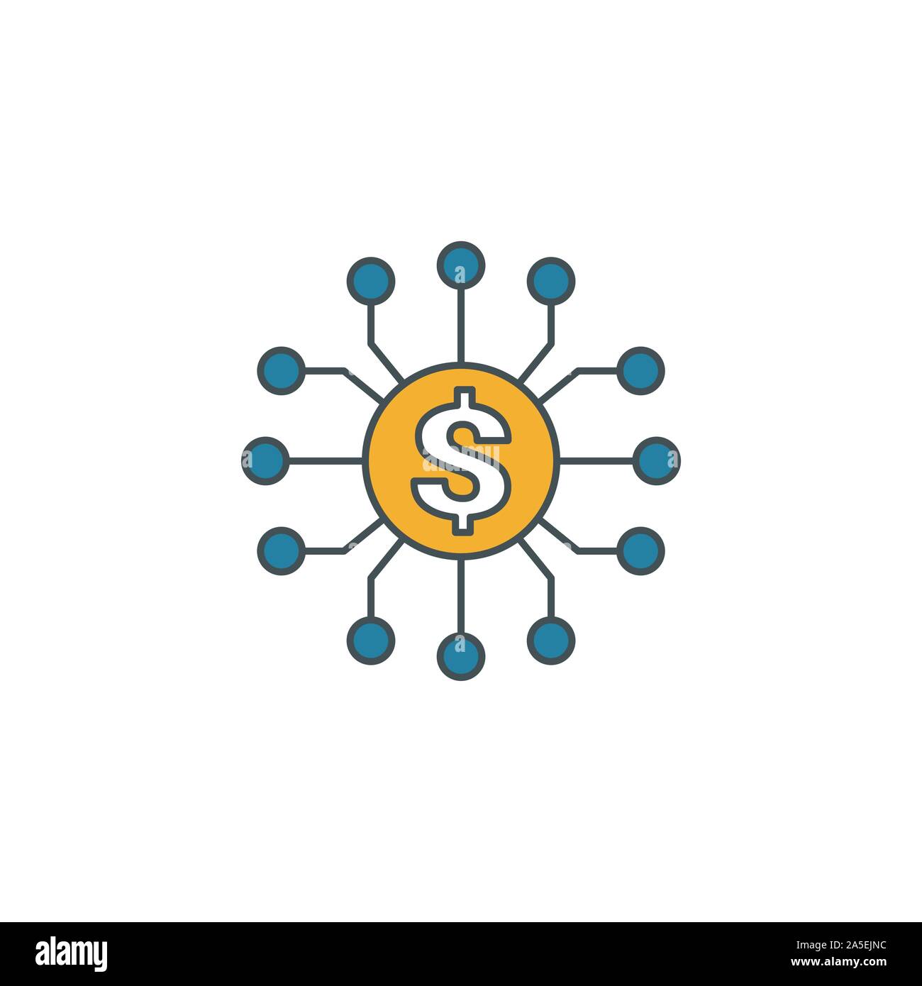 Fintech icon set. Four elements in diferent styles from fintech icons ...