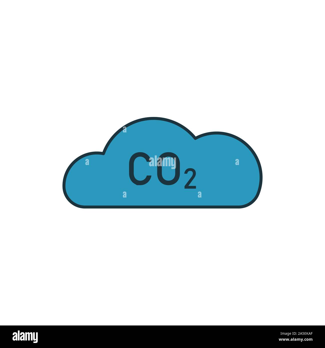 Co2 icon set. Four elements in diferent styles from power and energy ...
