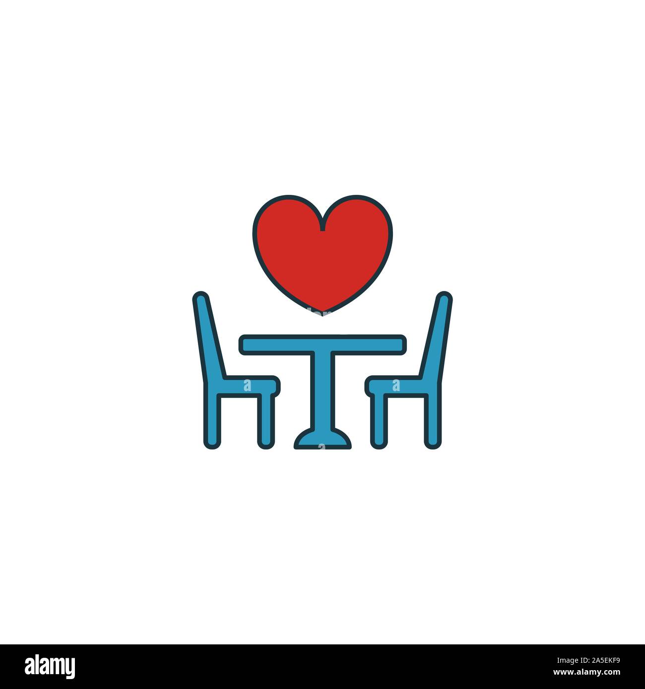 Dinner icon set. Four elements in diferent styles from honeymoon icons ...