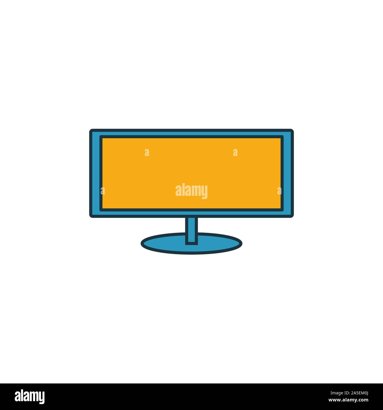 Tv icon set. Four elements in diferent styles from household icons ...