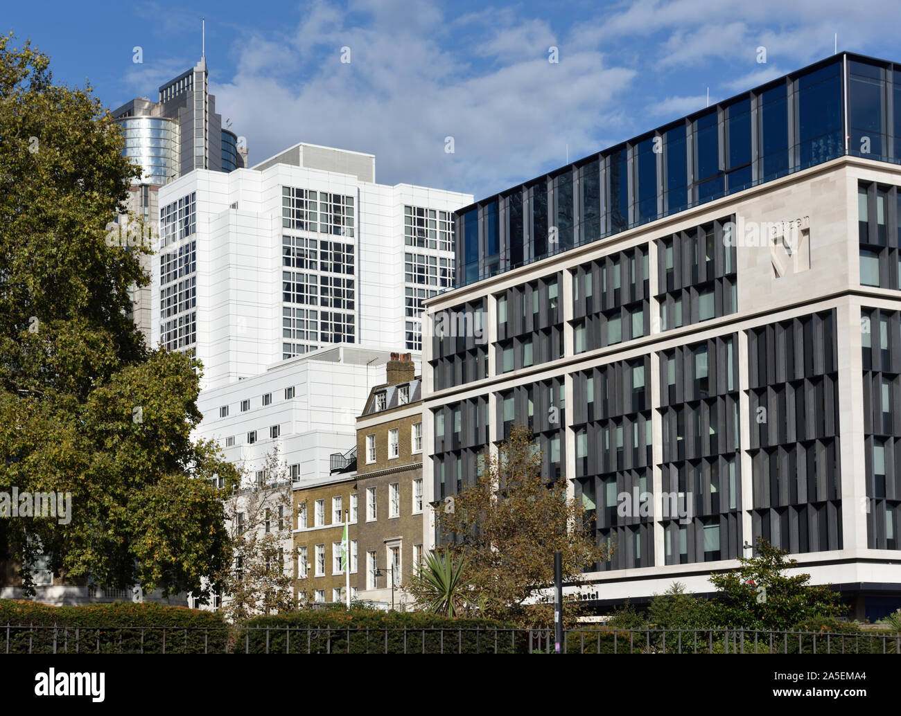Citizen M Hotel, Trinity Square, City of London England UK Stock Photo ...
