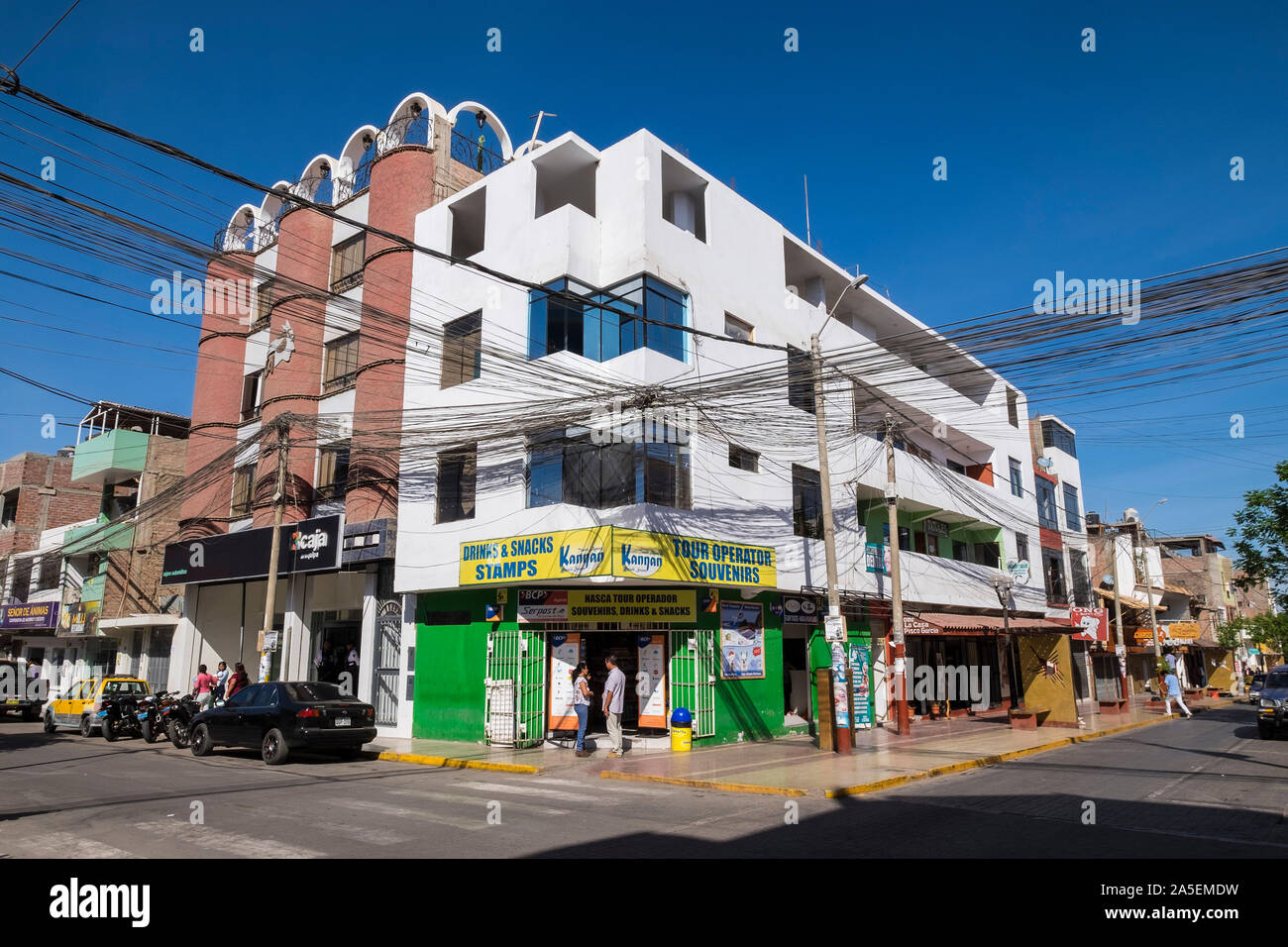 Perù, Nazca, the town Stock Photo - Alamy