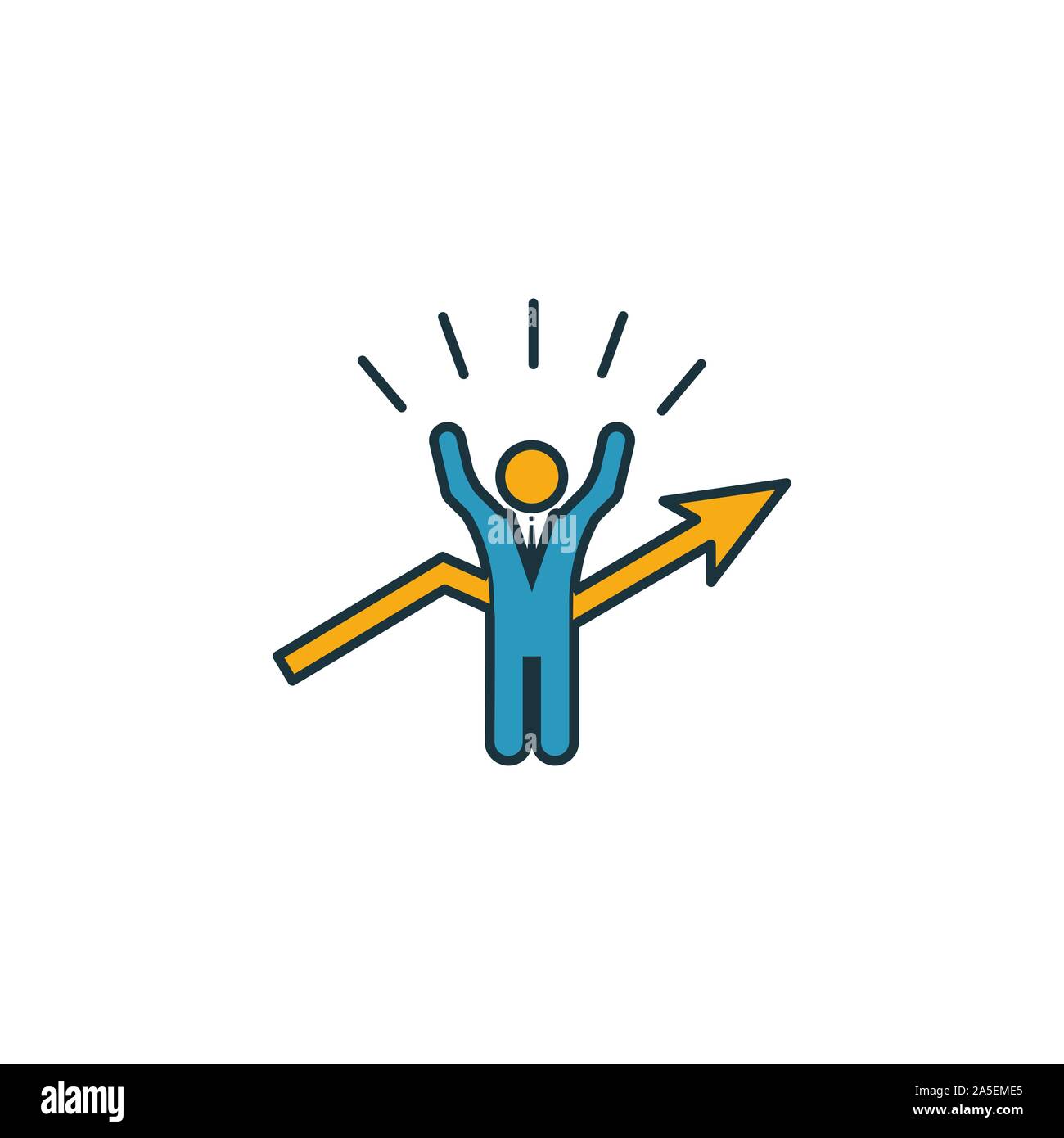 Employee Motivation icon set. Four elements in diferent styles from ...