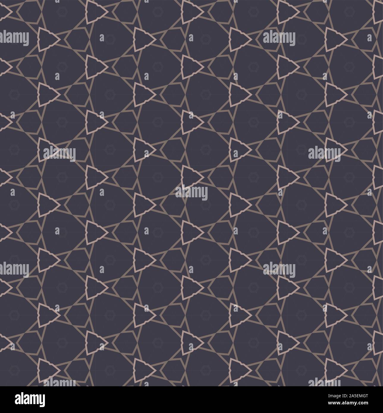 Seamless geometric ornamental vector pattern. Abstract background Stock ...