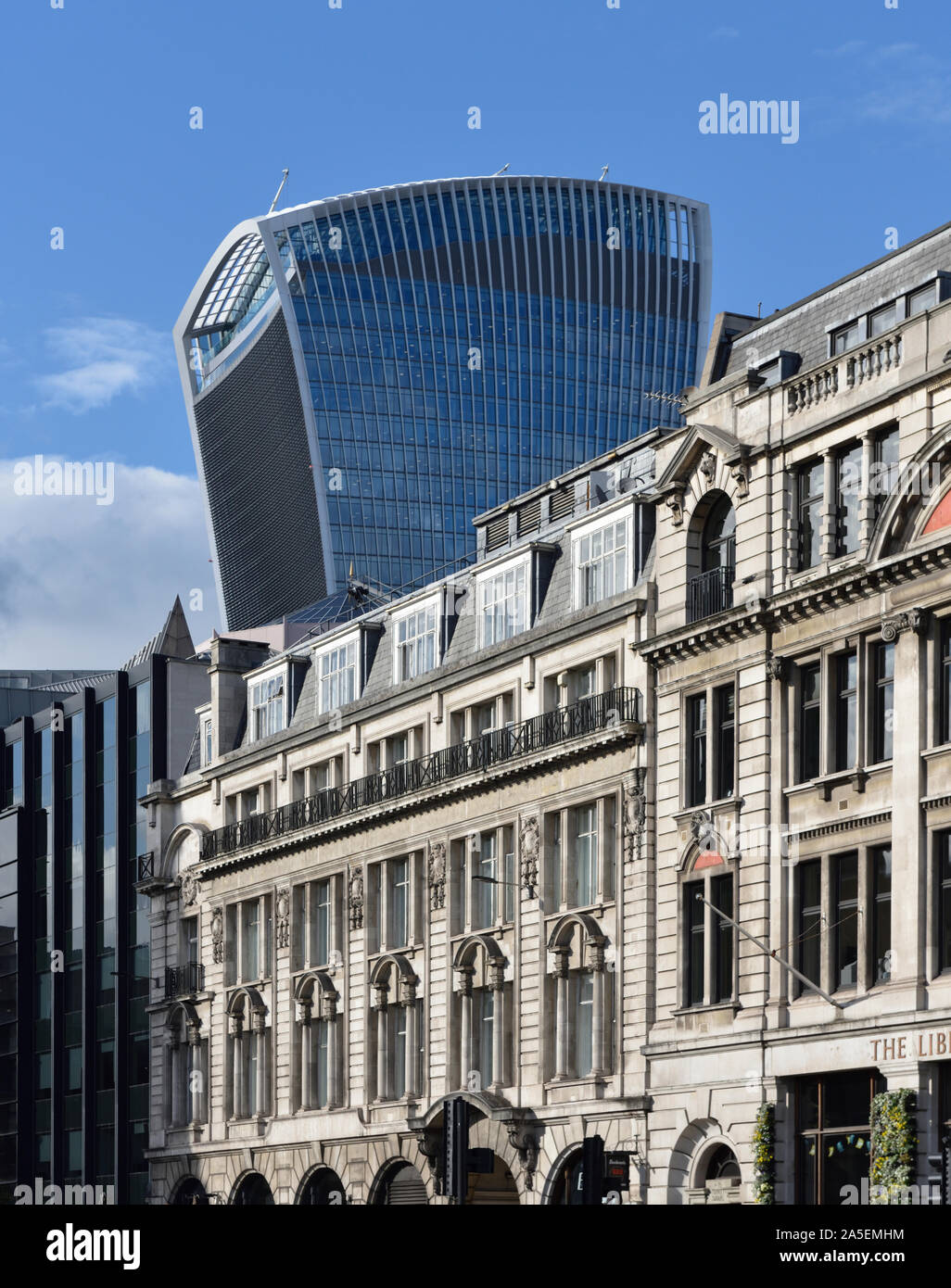 City of London, Walkie Talkie building, London England UK Stock Photo ...