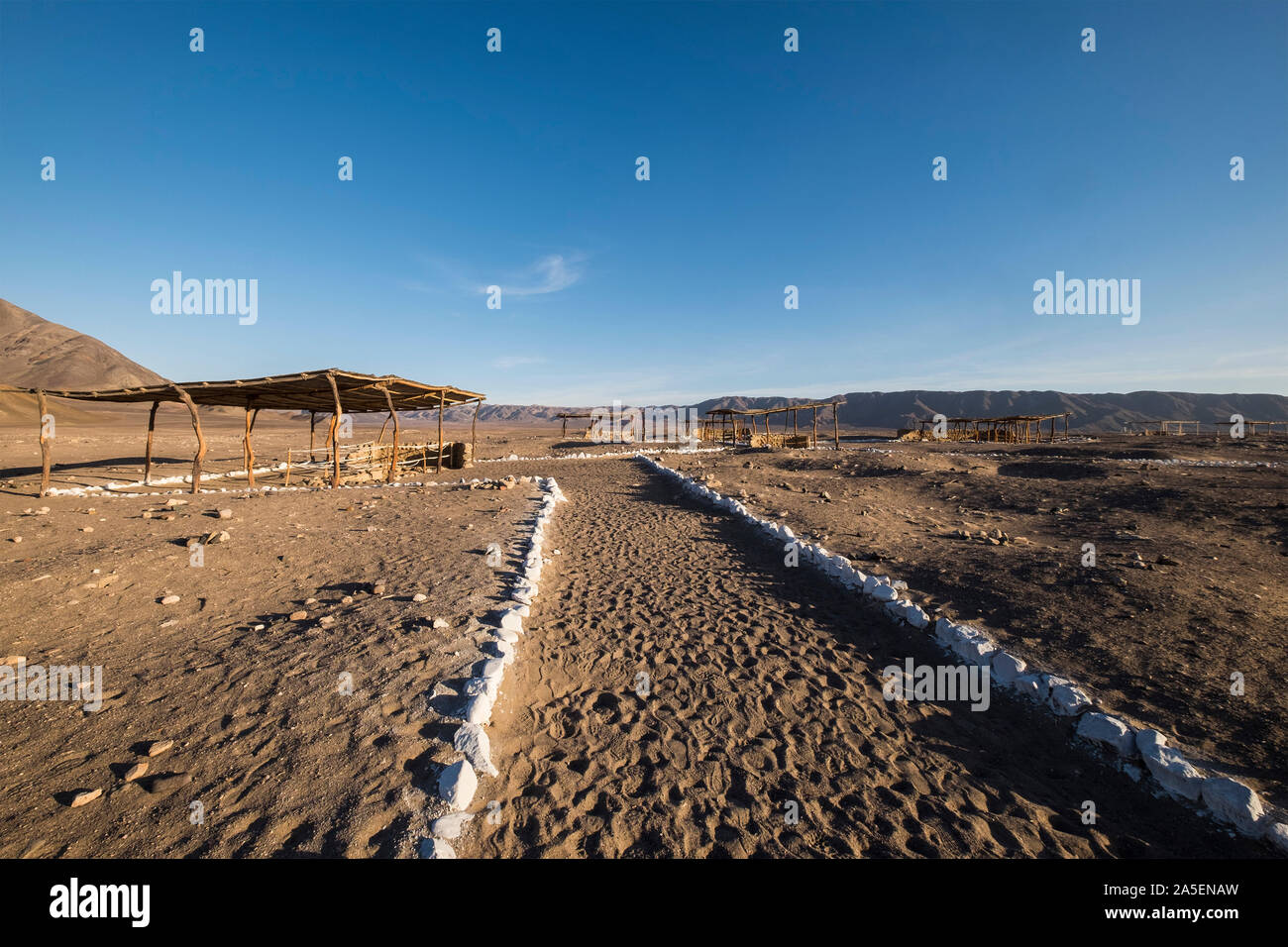Perù, Chauchilla cemetery Stock Photo - Alamy