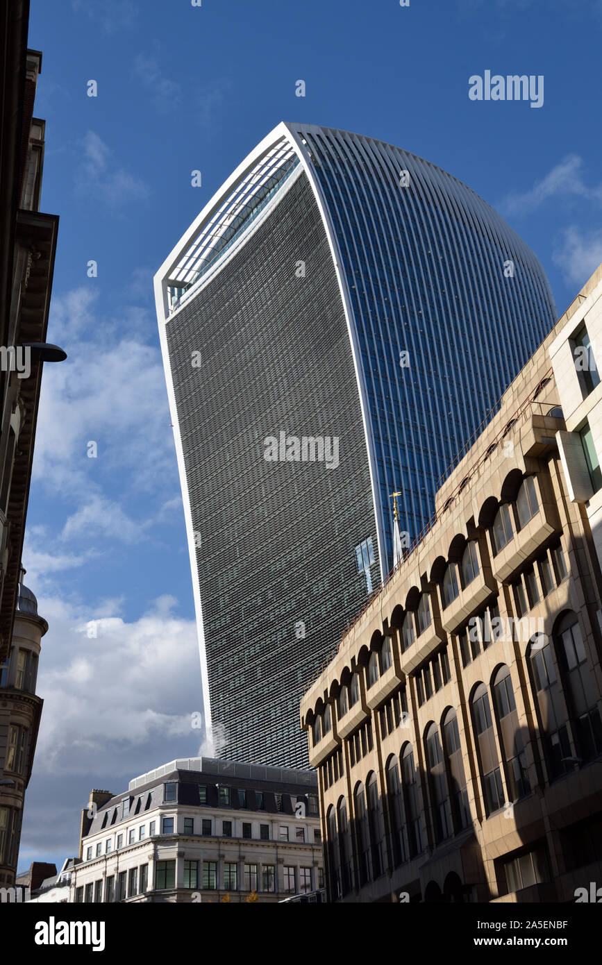 City of London, Walkie Talkie building, London England UK Stock Photo ...