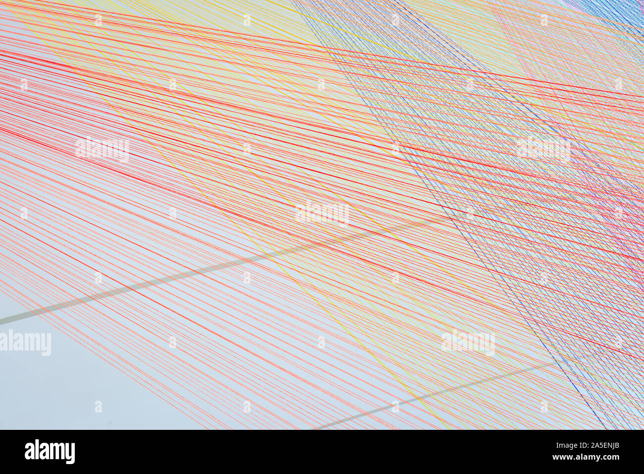 colorful ray line with white color background Stock Photo - Alamy