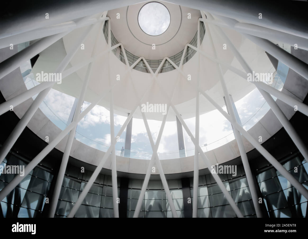 Singapore-30 JUN 2018: Singapore art museum central lobby inside view ...