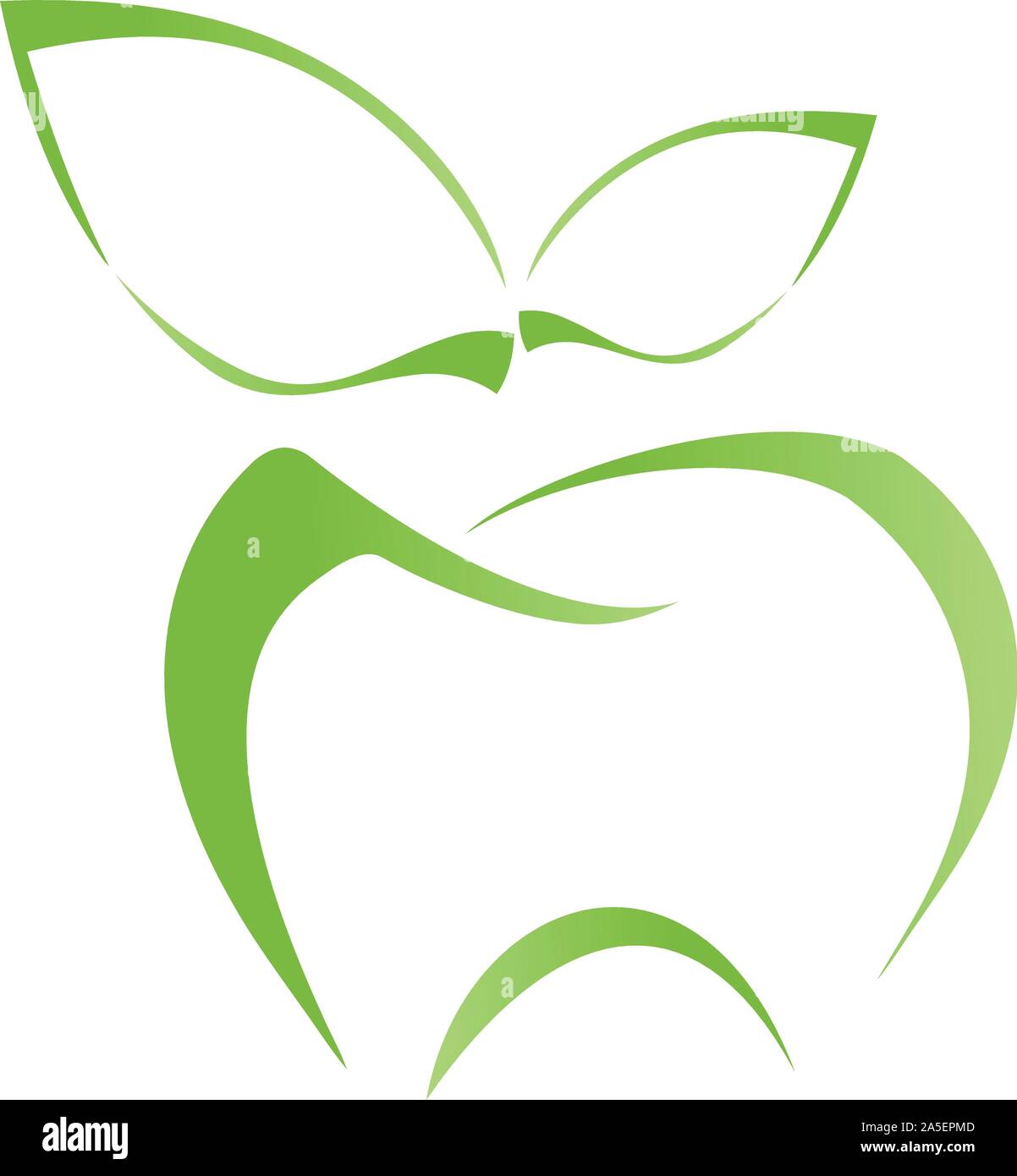 Teeth and apple Stock Vector Images - Alamy