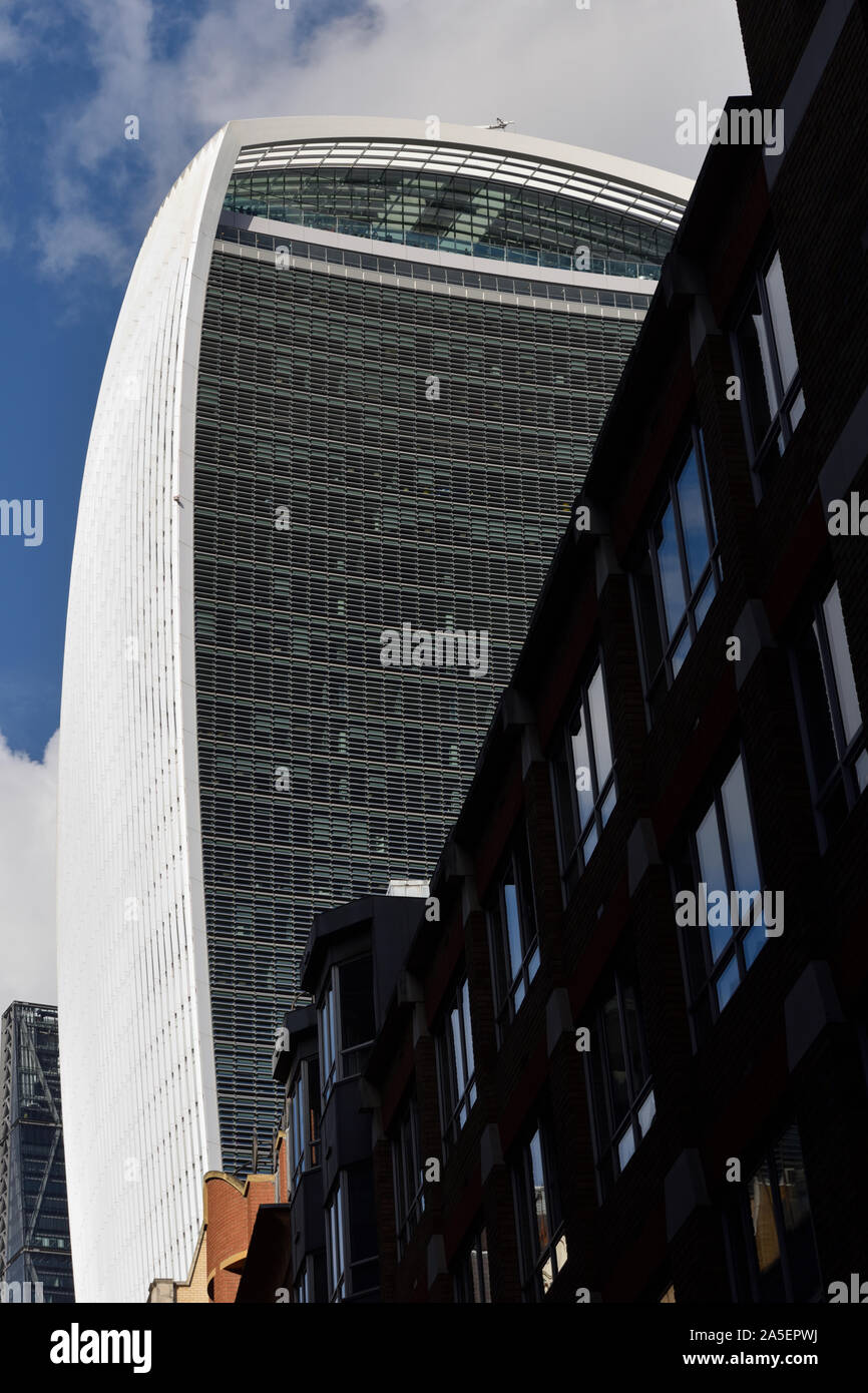 City of London, Walkie Talkie building, London England UK Stock Photo ...
