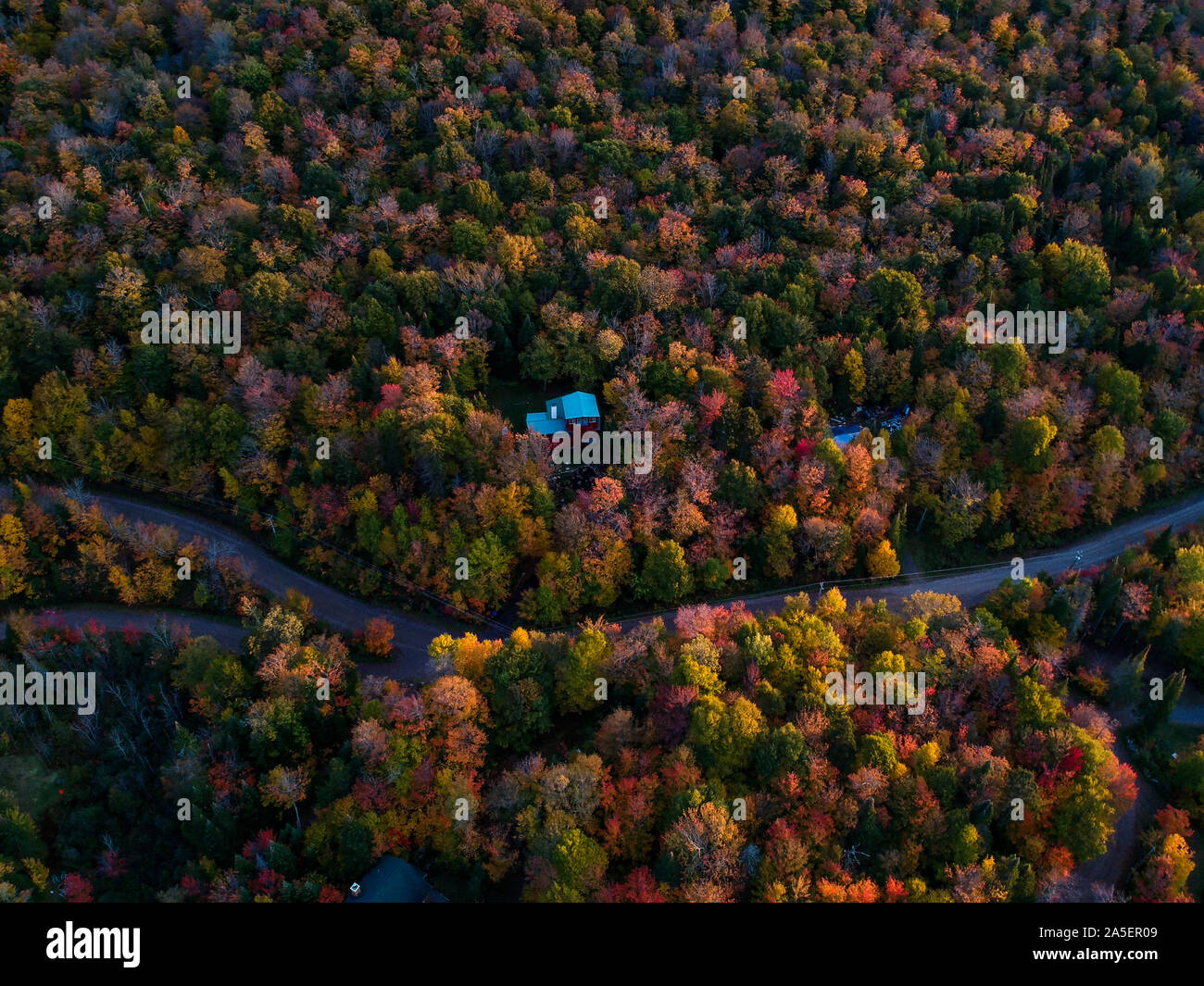 Fall in Quebec Stock Photo - Alamy