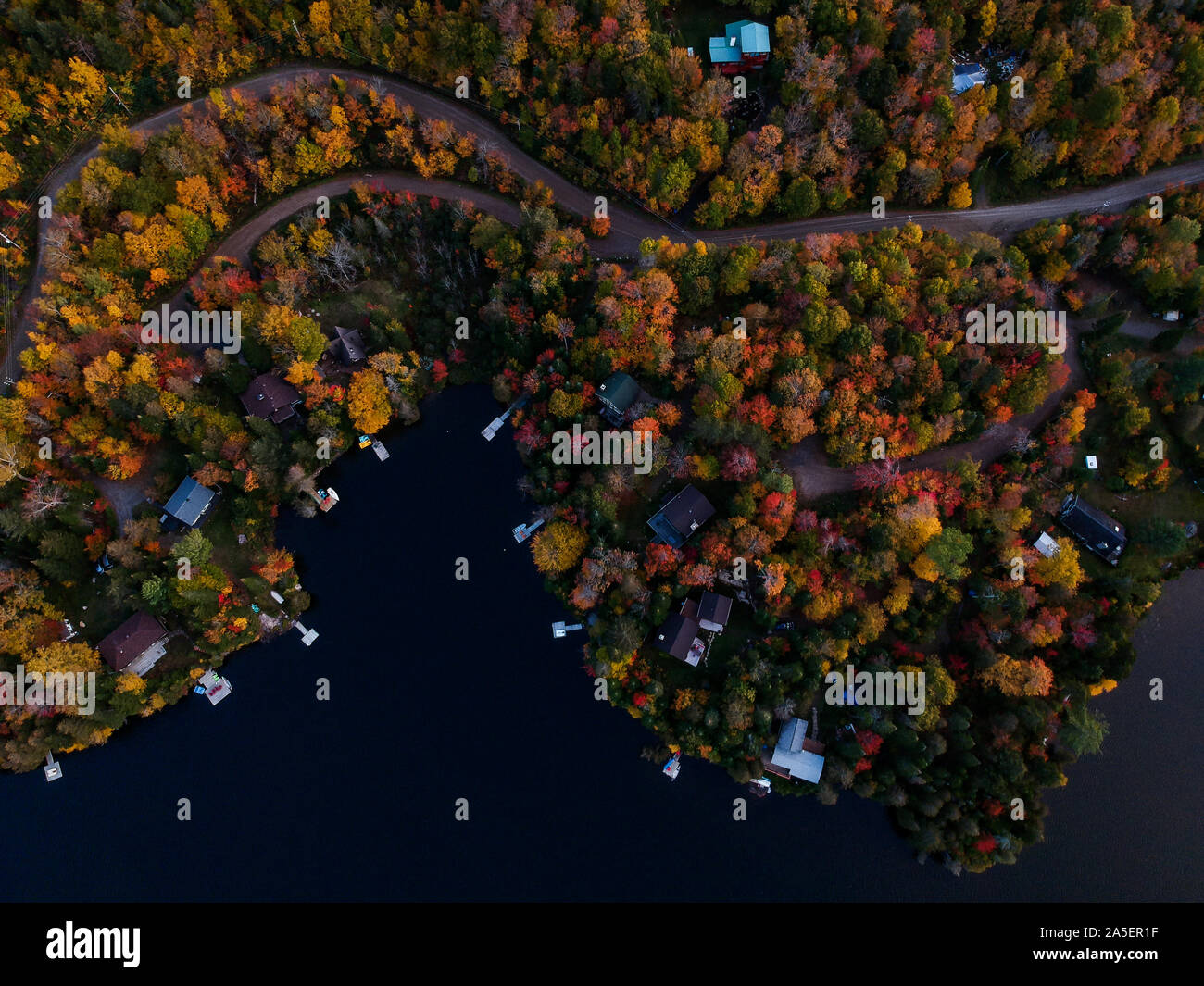 Fall in Quebec Stock Photo - Alamy