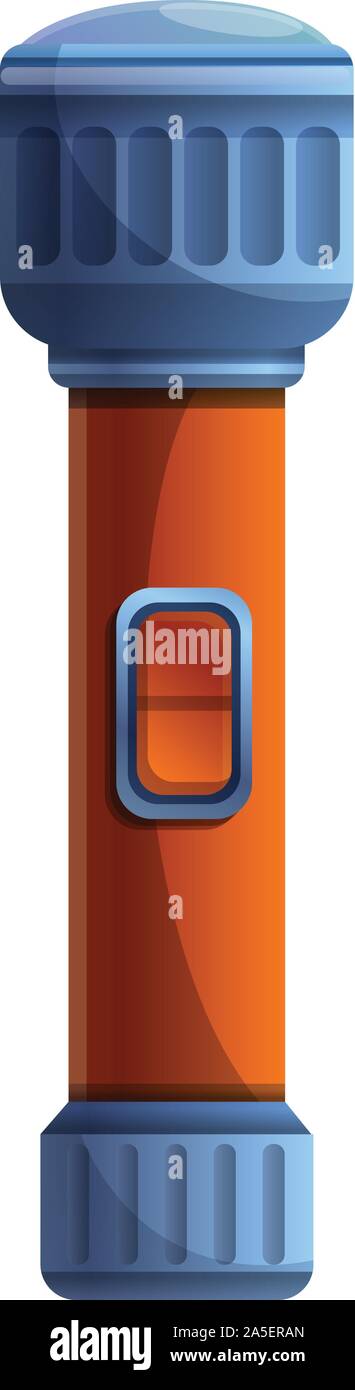 Flashlight icon. Cartoon of flashlight vector icon for web design ...