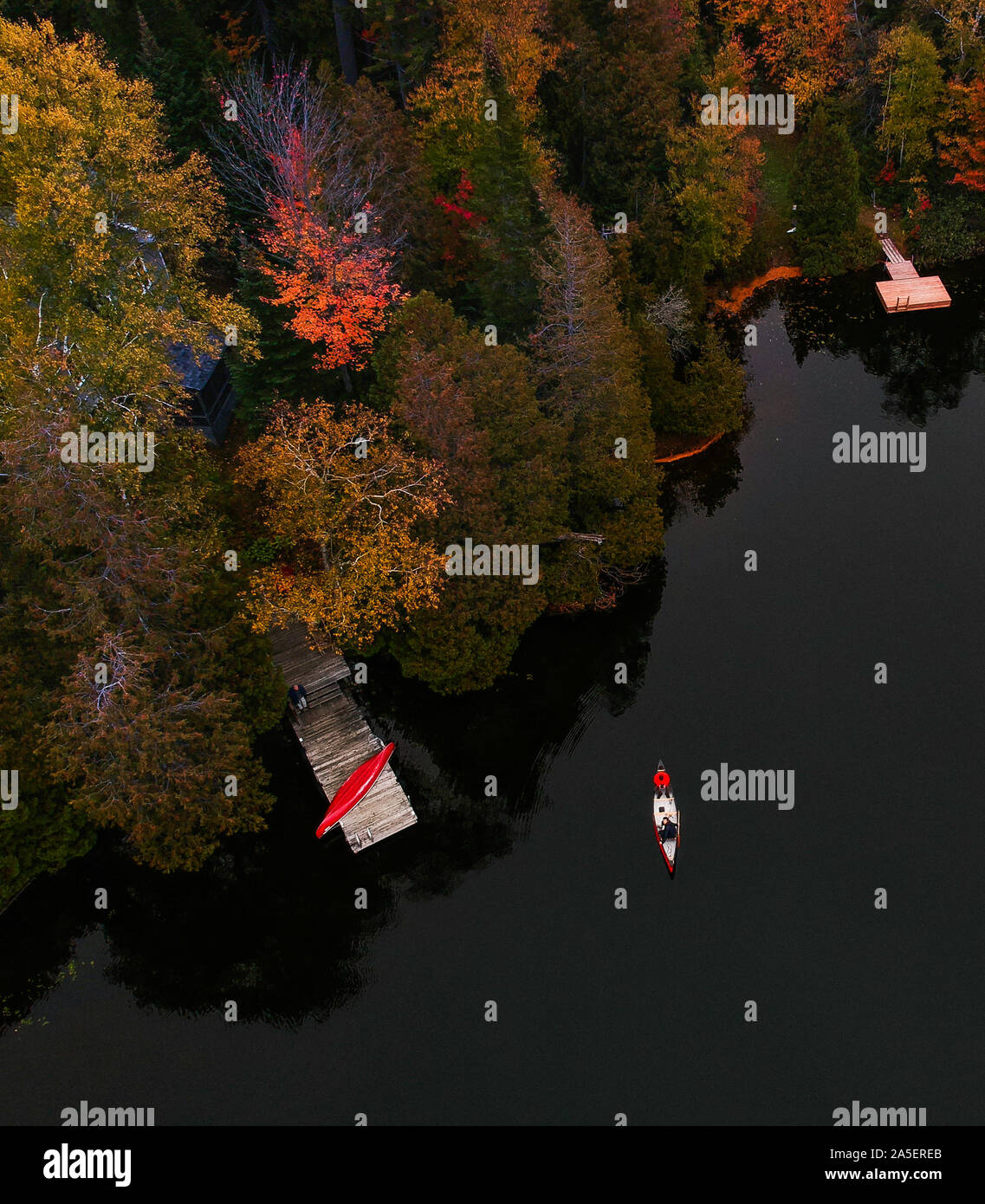 Fall in Quebec Stock Photo - Alamy