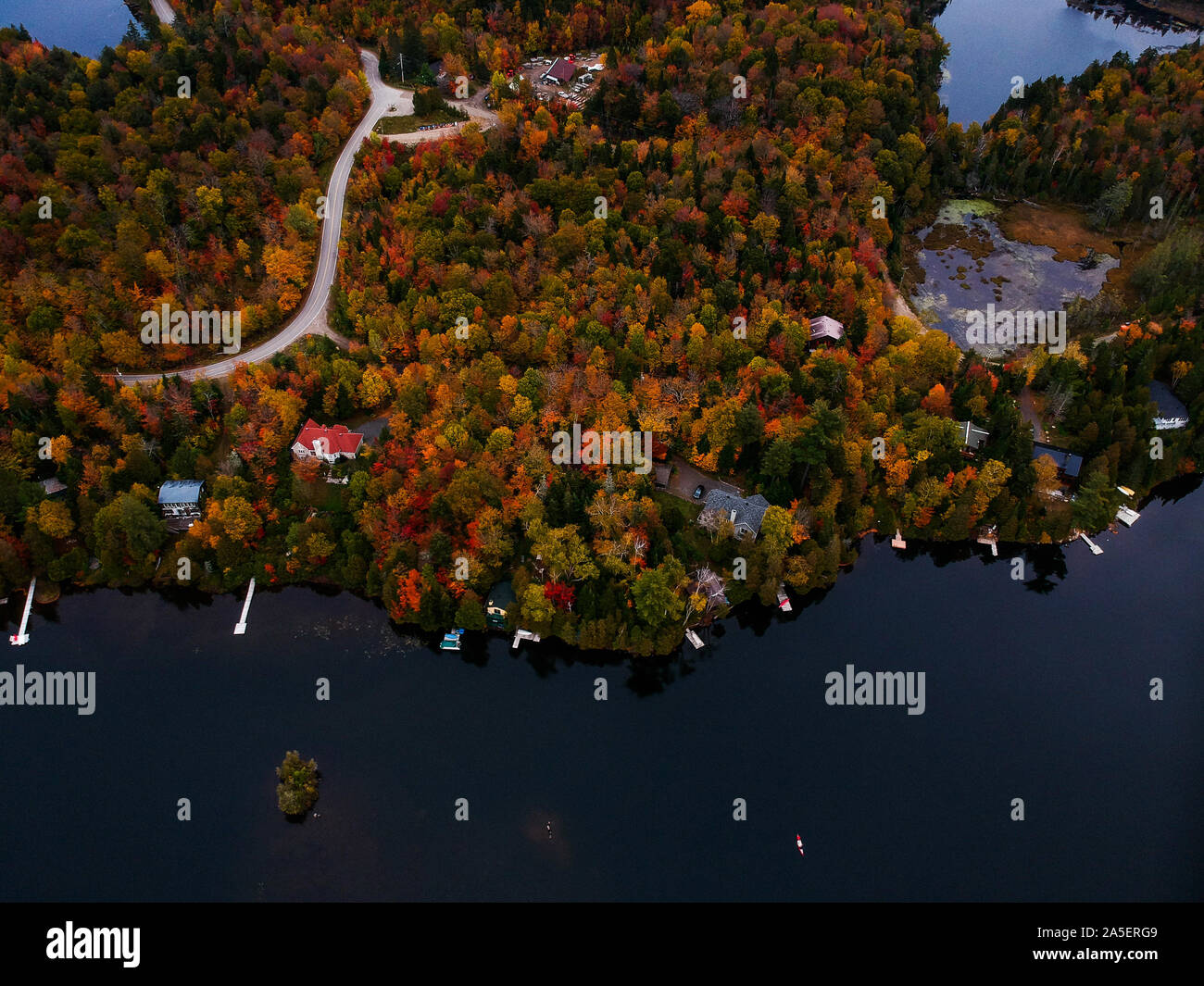 Fall in Quebec Stock Photo - Alamy