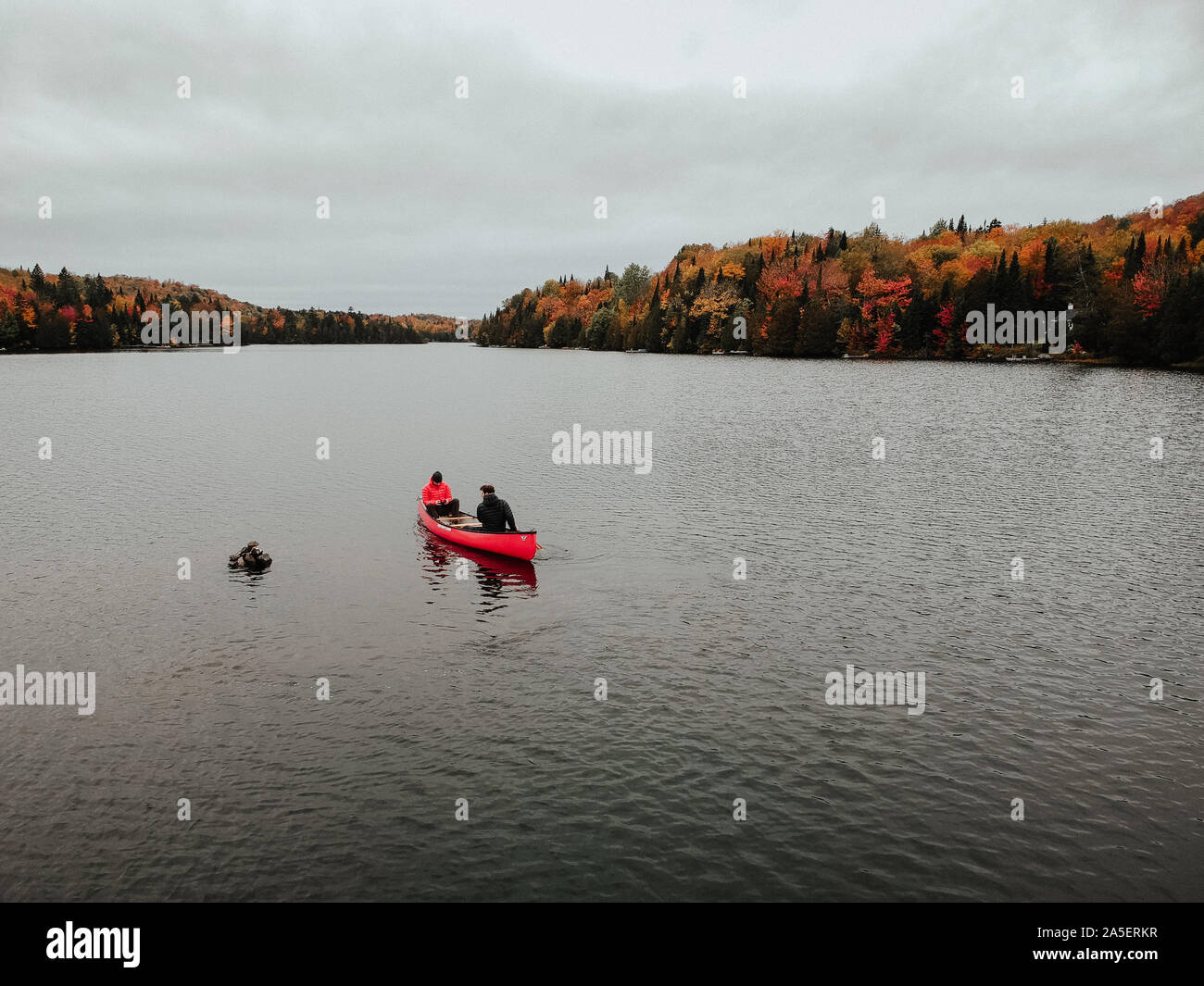 Fall in Quebec Stock Photo - Alamy