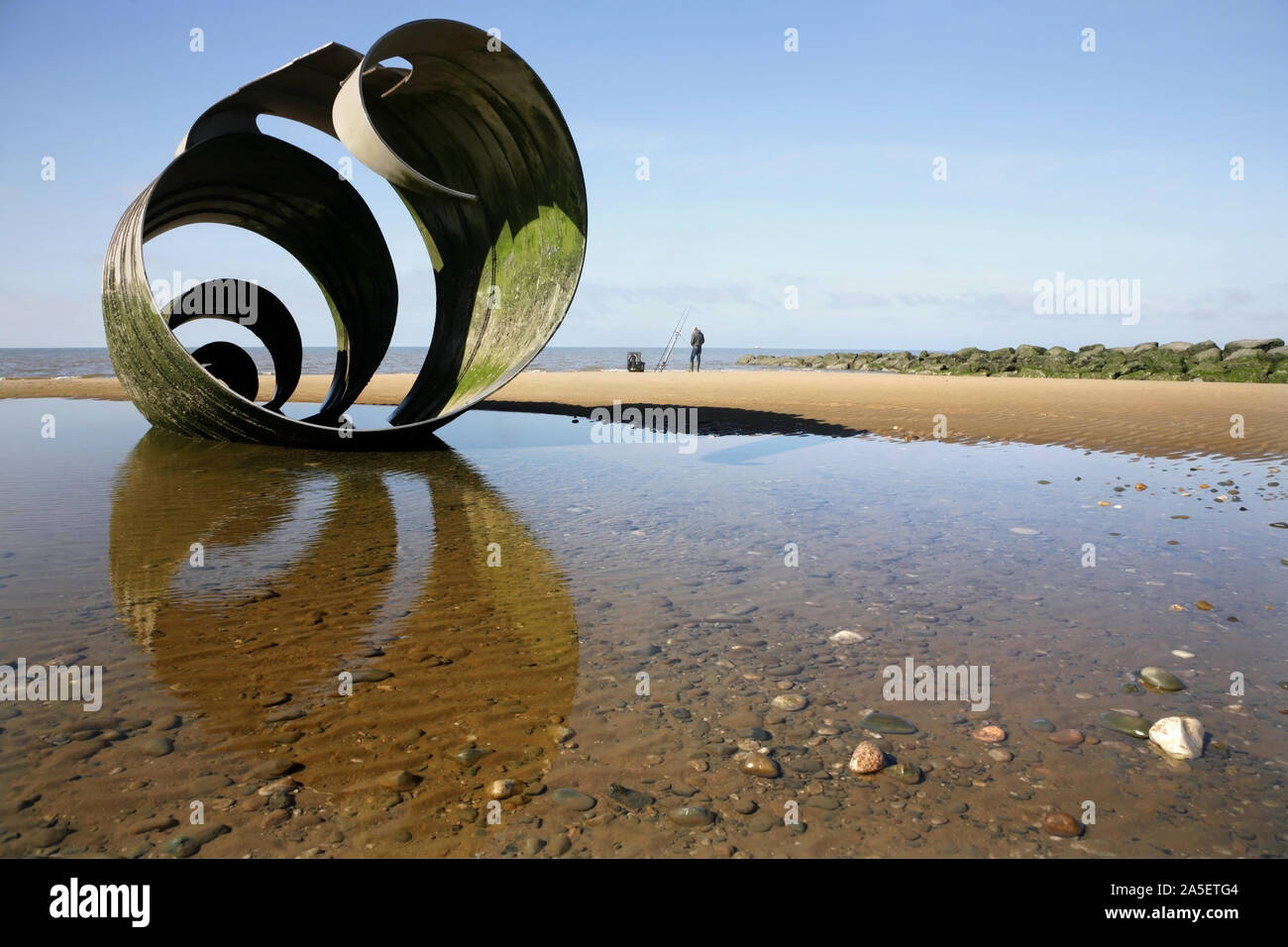 Marys shell on cleveleys beach hi-res stock photography and images - Alamy