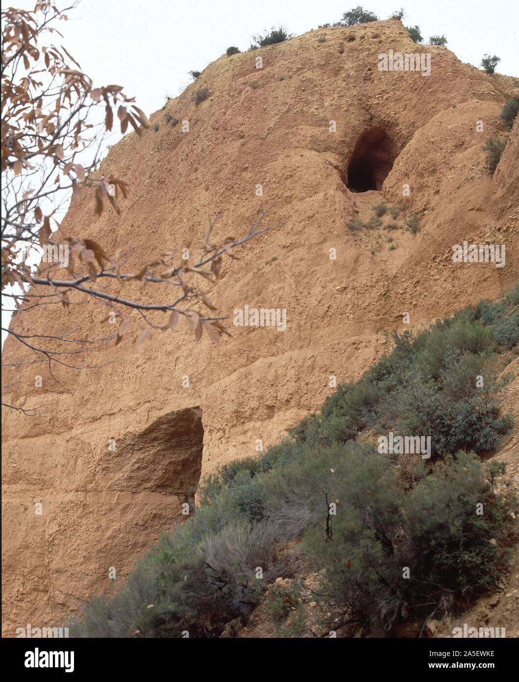 EXPLOTACION AURIFERA ROMANA - VISTA. Location: LAS MEDULAS. PROVINCIA ...